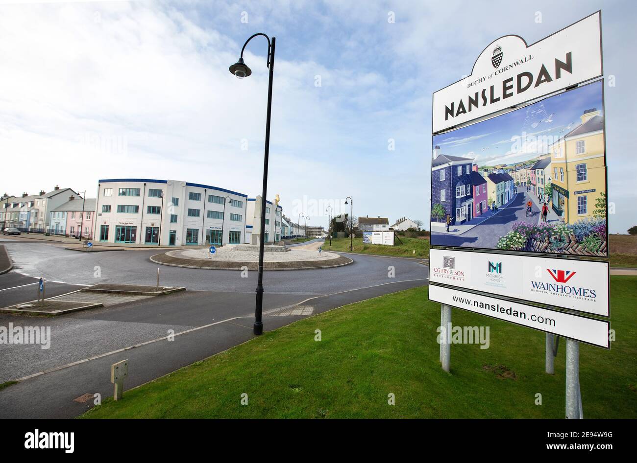 Nansledan cornwall hi-res stock photography and images - Alamy