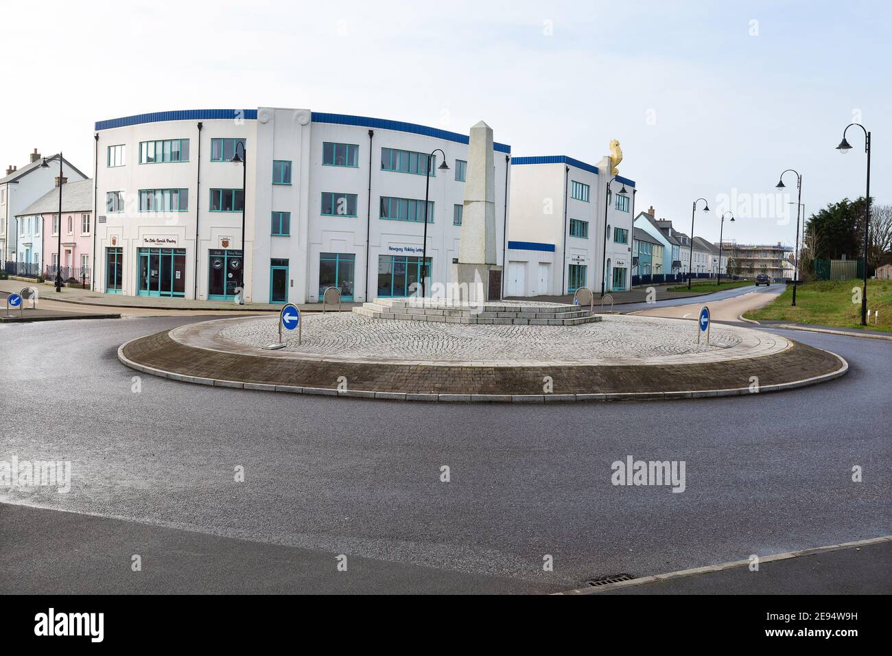 View of Nansledan a new development which embodies the principles of ...