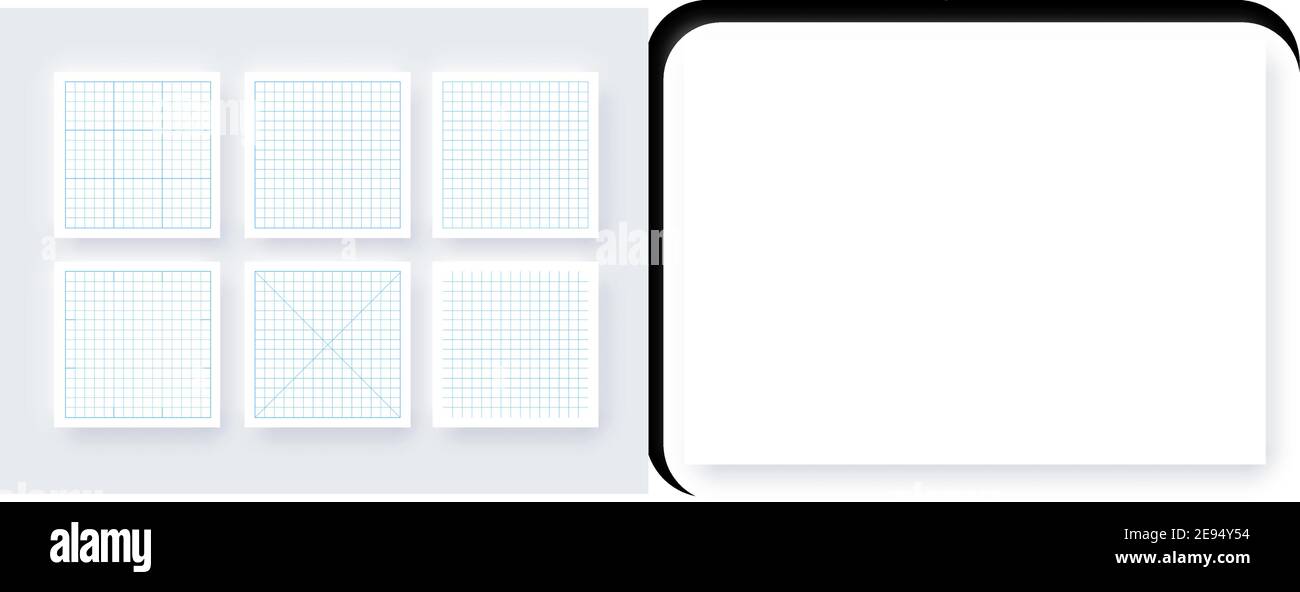 Square Grid Seamless Wireframe Texture Pattern Template Stock Vector ...