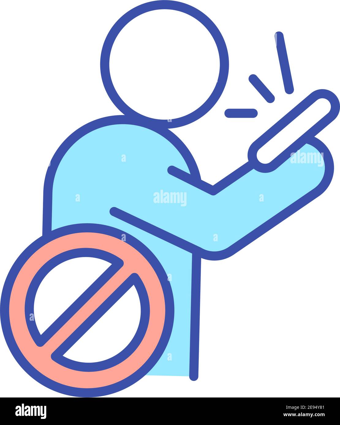 Scrolling phone Stock Vector Images - Alamy