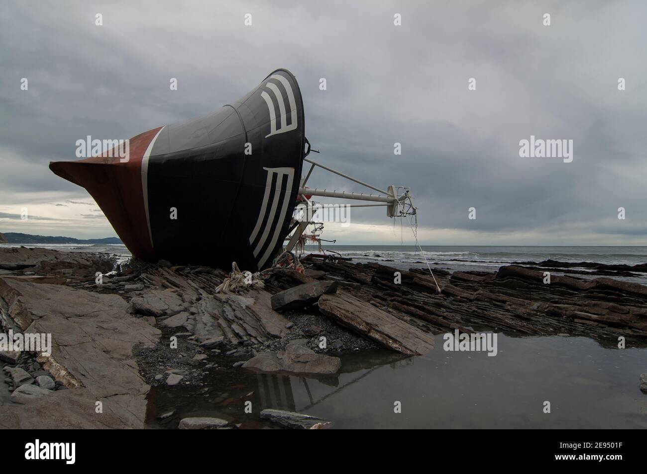 Wrecked fishing trawler hi-res stock photography and images - Alamy
