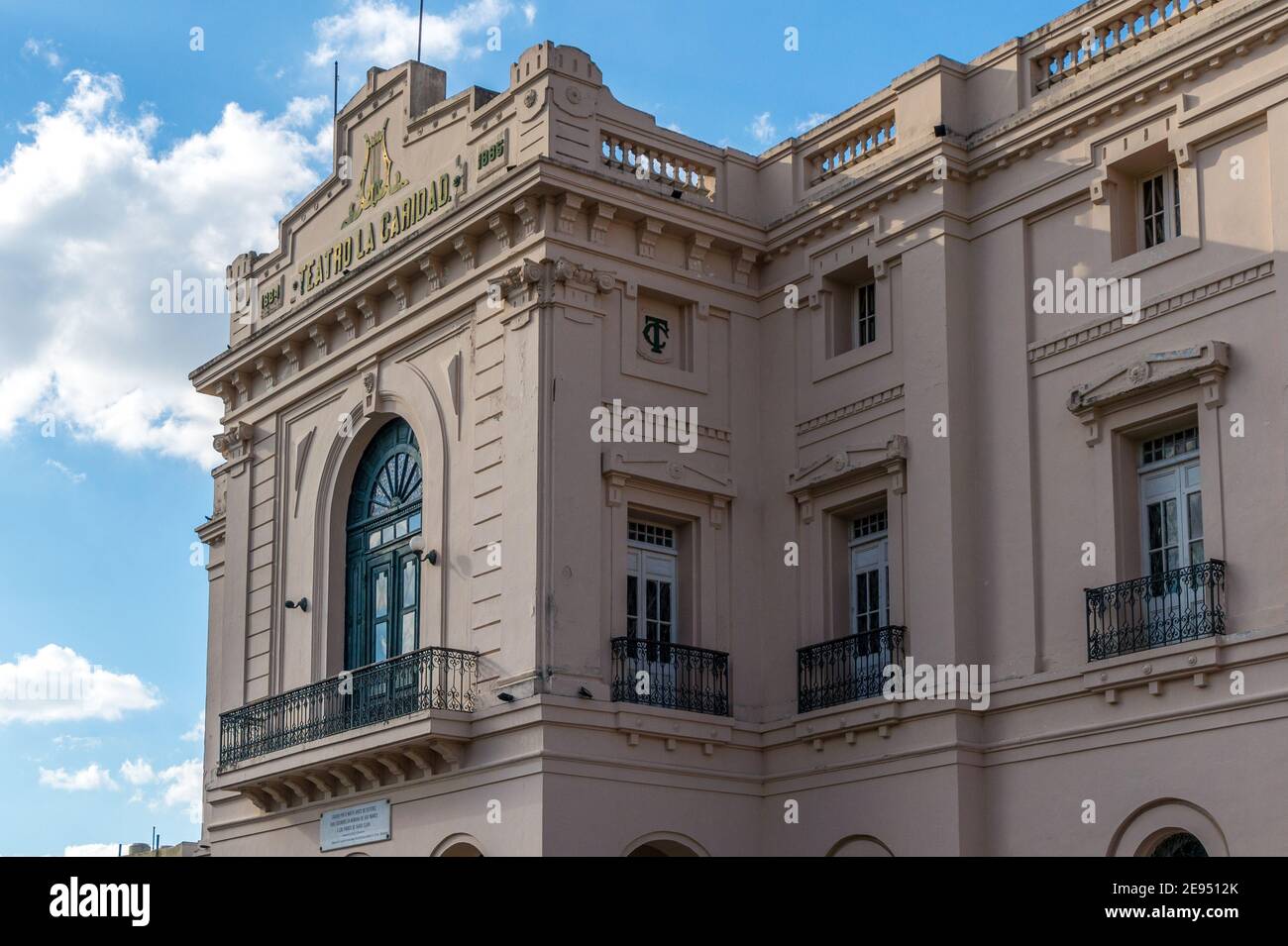 'Teatro La Caridad' located in the Leoncio Vidal Park in Santa Clara ...