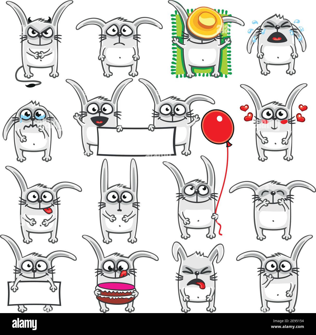 Rabbit pie Stock Vector Images - Alamy