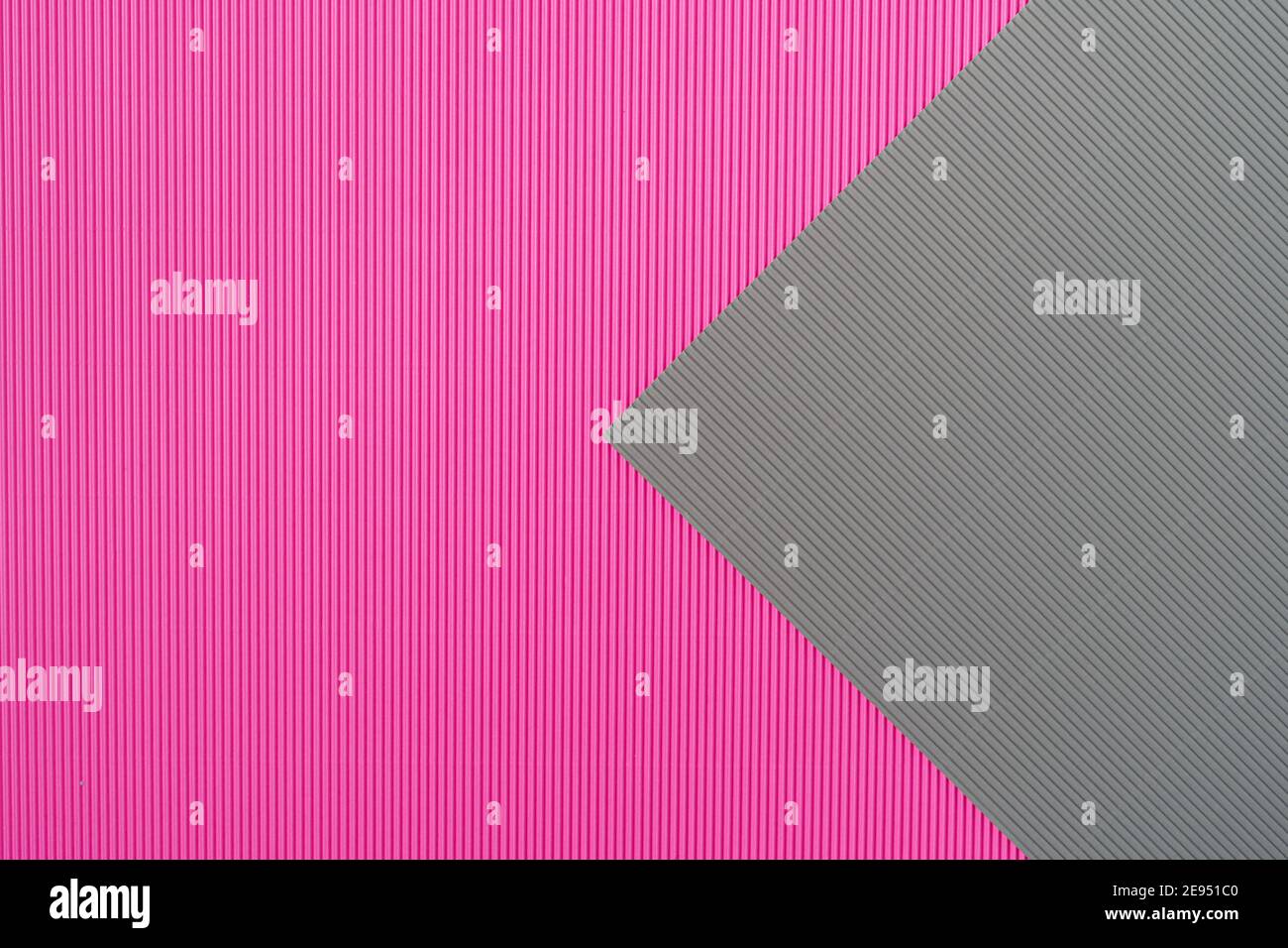 Gray and pink two tone color paper background with stripes. Abstract ...