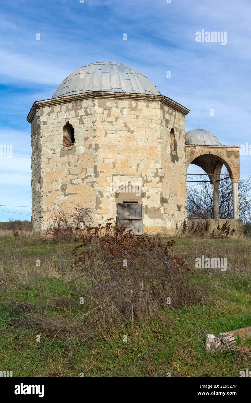 Sixteenth century Ottoman tomb of Hazar Baba (Hazar Baba Tyurbe) in ...