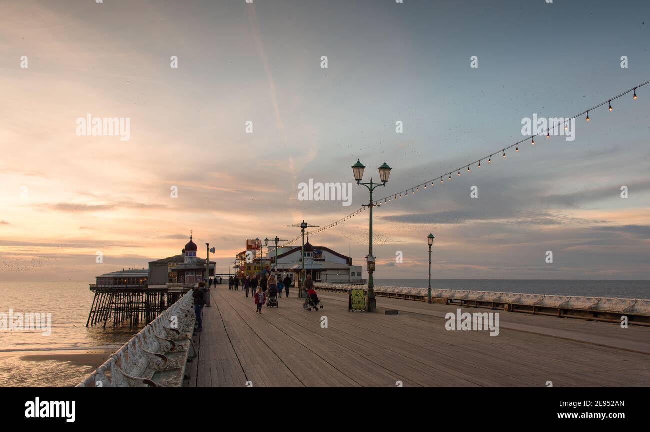 Landscape blackpool pier on hi-res stock photography and images - Alamy