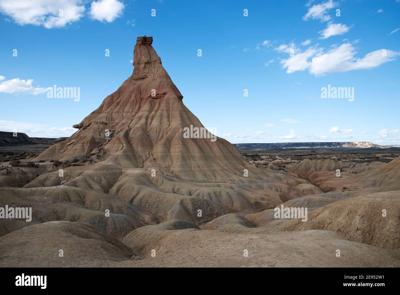 desert in navarra Stock Photo - Alamy