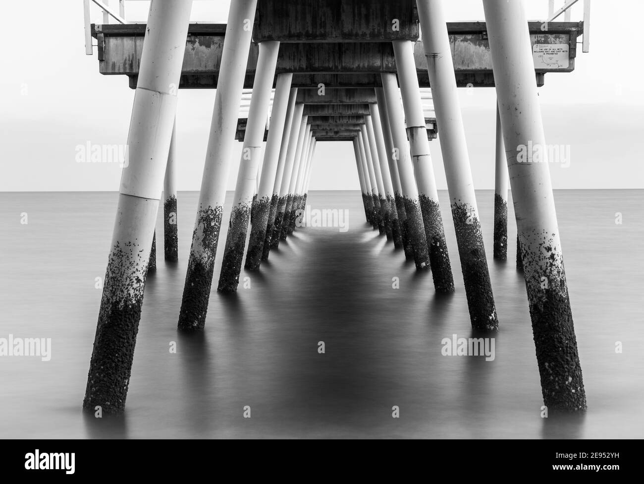 Pier beautiful white sand hi-res stock photography and images - Alamy