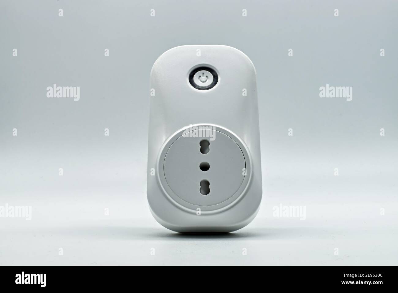 USB plugs to socket isolated on a white background Stock Photo - Alamy