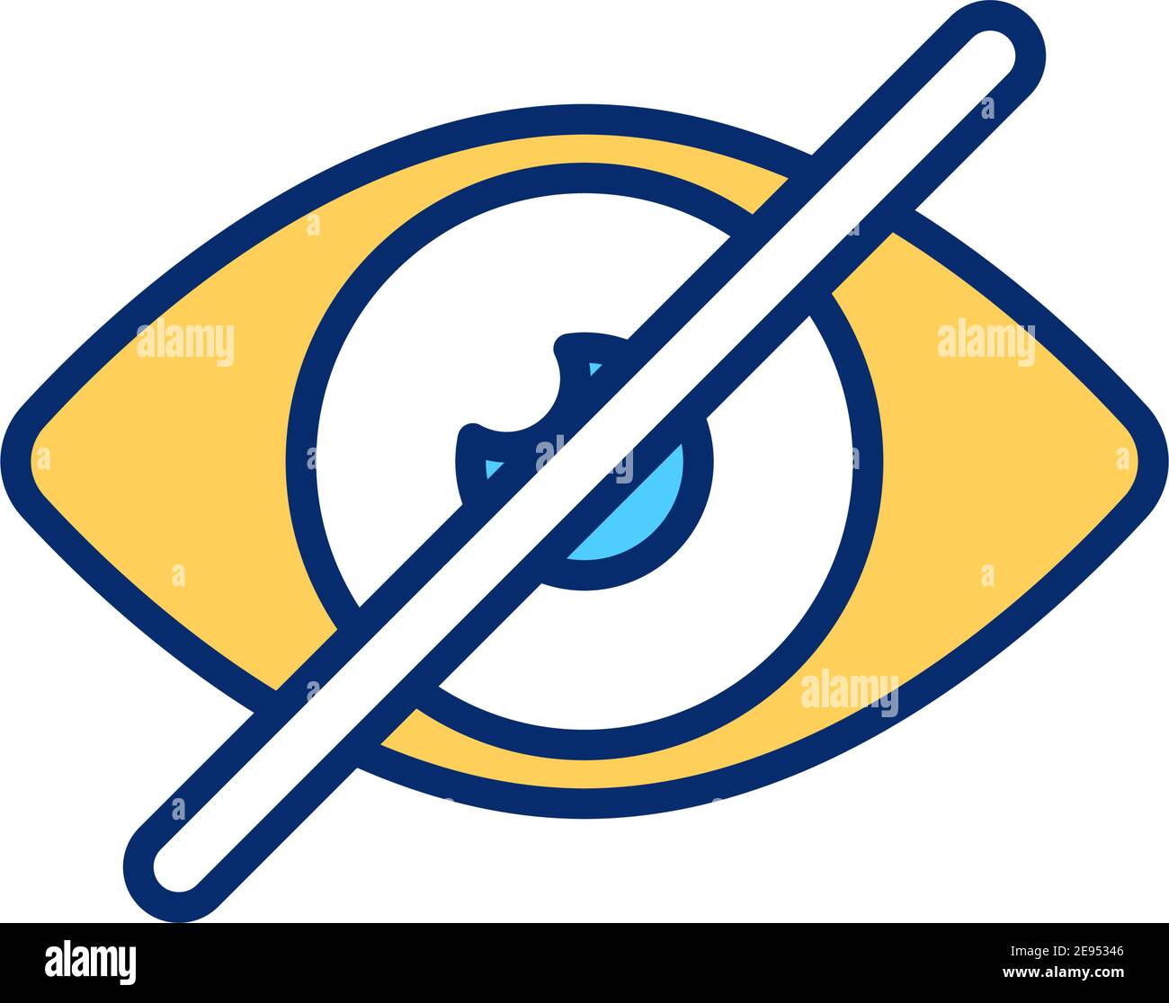 Visible invisible icon hi-res stock photography and images - Alamy