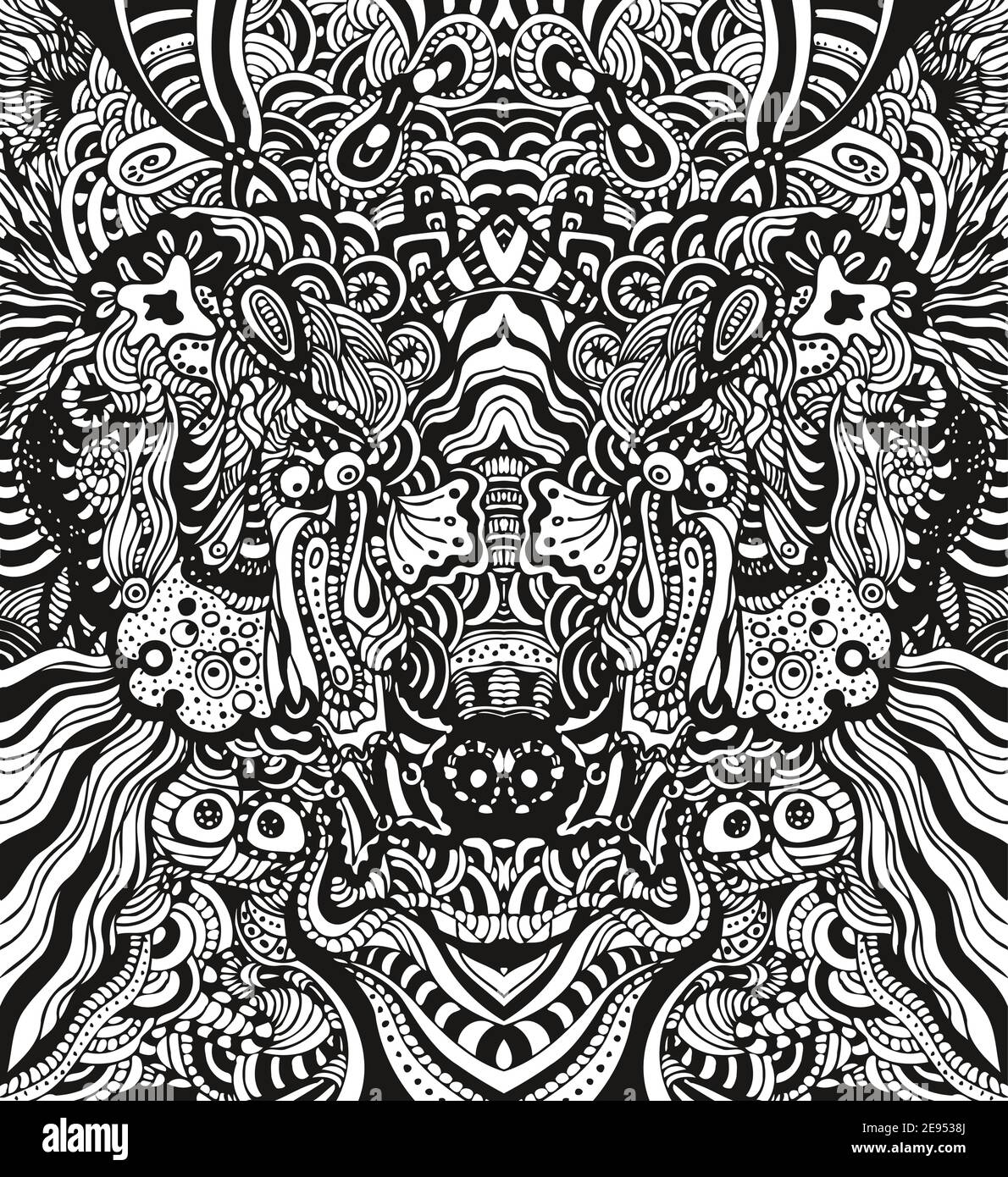 Seamless abstract vector wallpaper Stock Vector Image & Art - Alamy