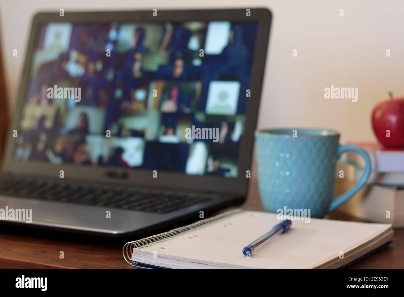 University online homeschooling hi-res stock photography and images - Alamy