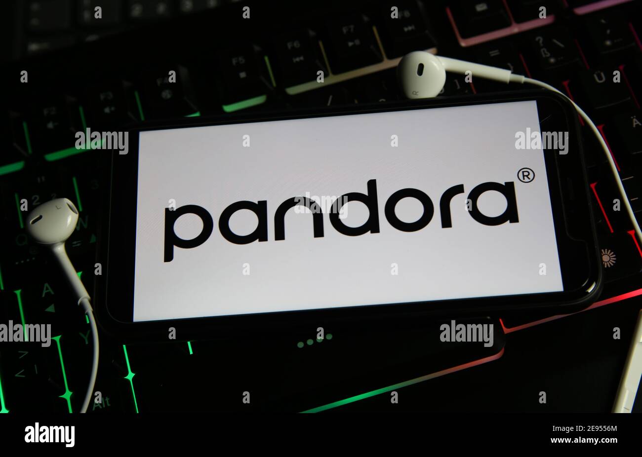 Pandora music logo hi-res stock photography and images - Alamy
