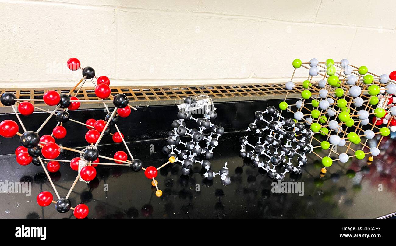 Molecular models hi-res stock photography and images - Alamy