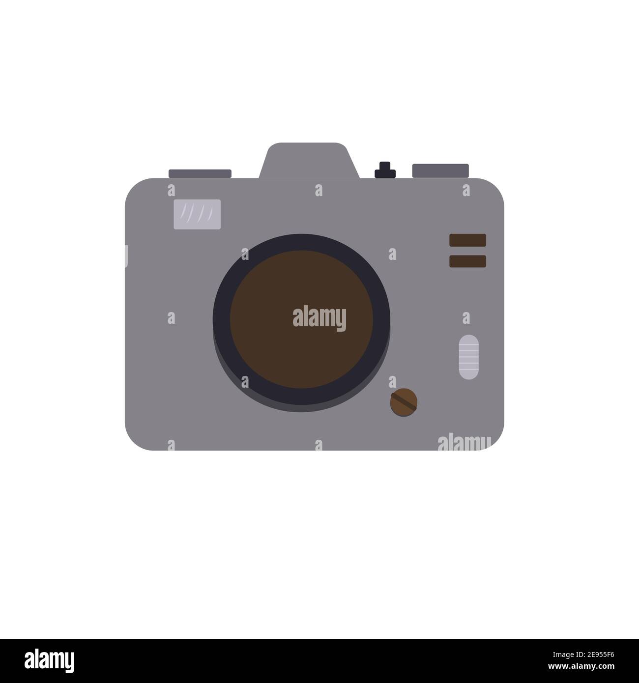Camera Back View Vector