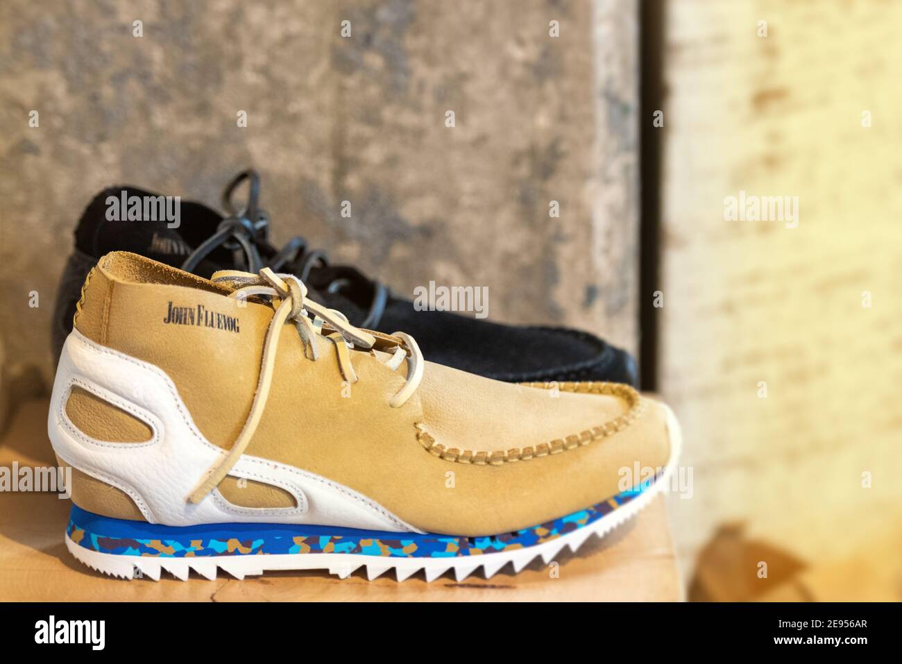 Fluevog Shoes in a store, Toronto, Canada Stock Photo - Alamy
