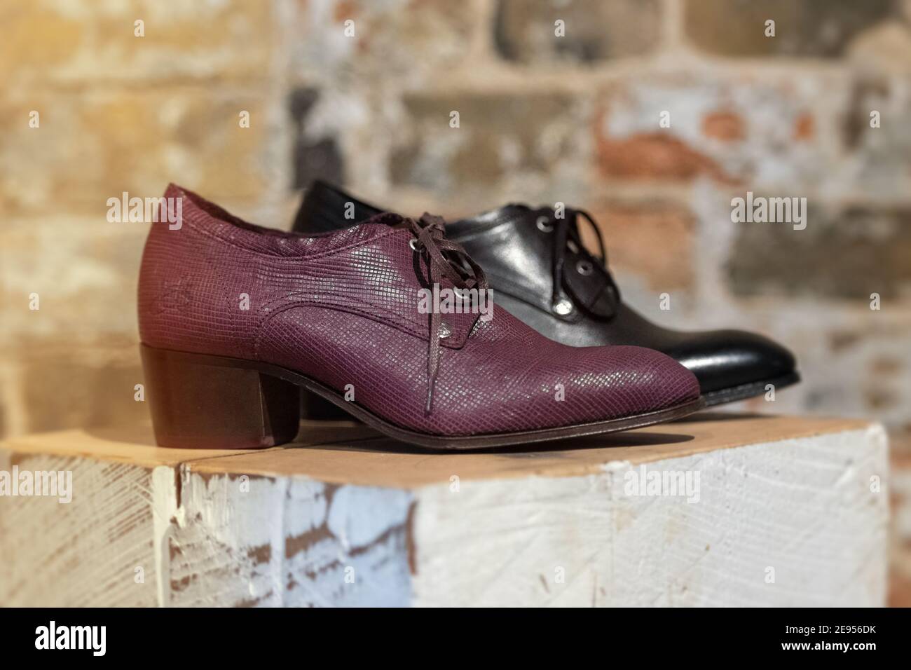 Fluevog Shoes in a store, Toronto, Canada Stock Photo - Alamy