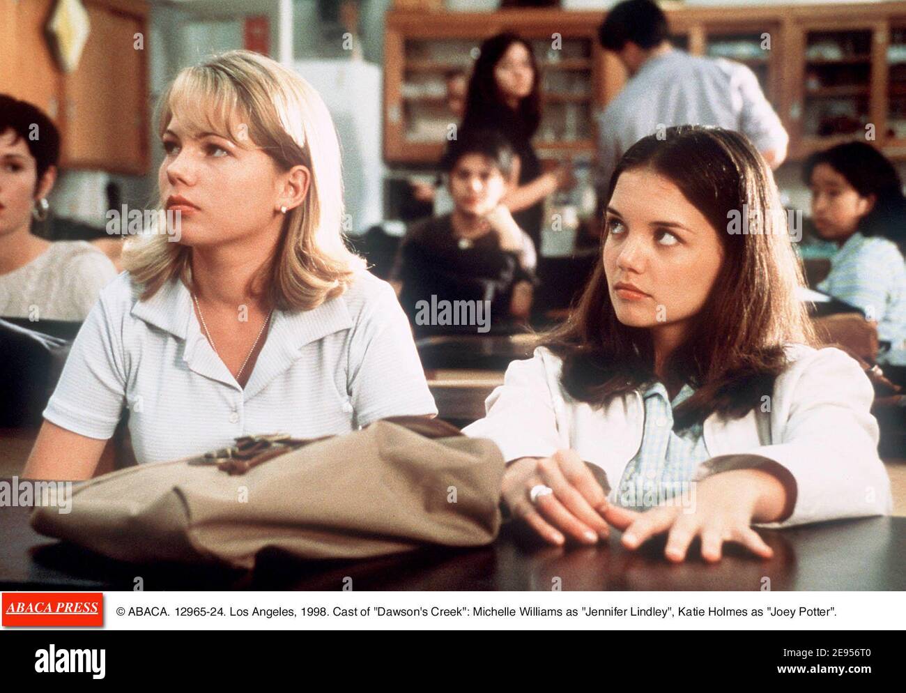 © ABACA. 12965-24. Los Angeles, 1998. Cast of Dawson's Creek: Michelle ...