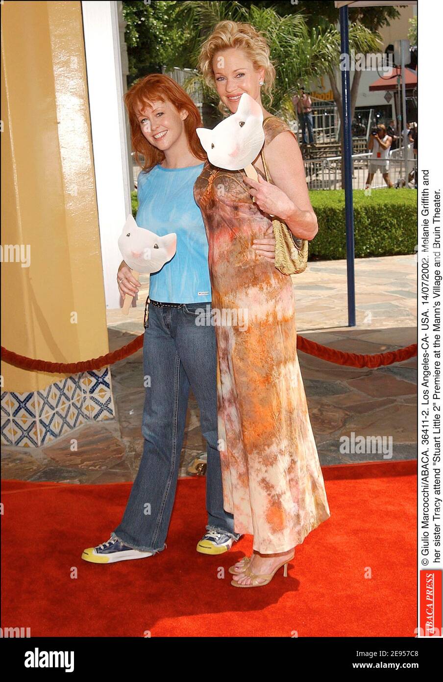 Melanie griffith and tracy griffith sister hi-res stock photography and ...
