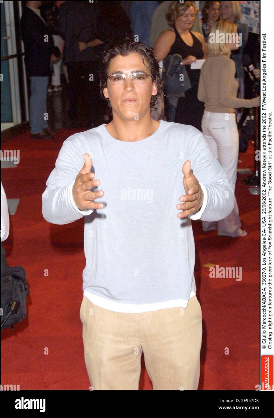 © Giulio Marcocchi/ABACA. 36027-9. Los Angeles-CA- USA. 29/06/2002 ...