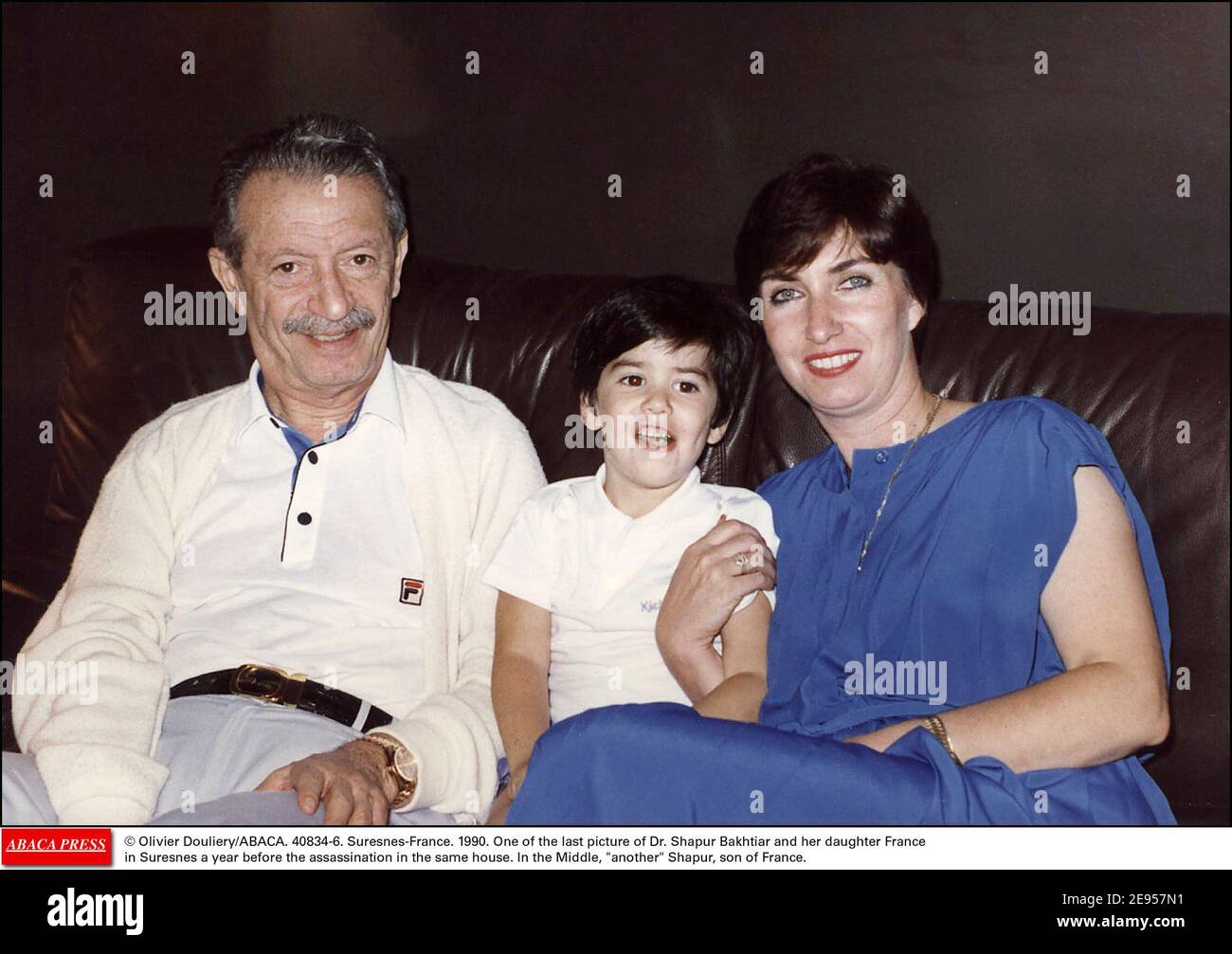 © Olivier Doulieryabaca 40834 6 Suresnes France 1990 One Of The Last Picture Of Dr Shapur