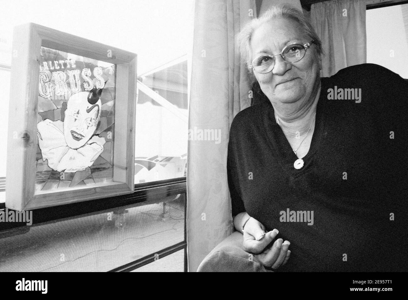 Gruss circus Black and White Stock Photos & Images - Alamy