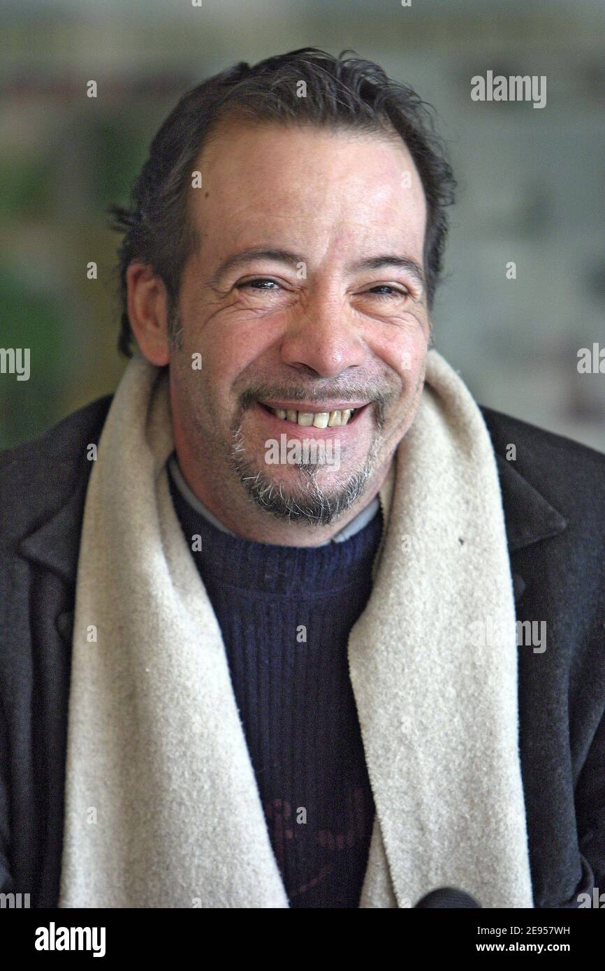 Patrick Candela, CGT syndicate leader during the last meeting of Nestle ...