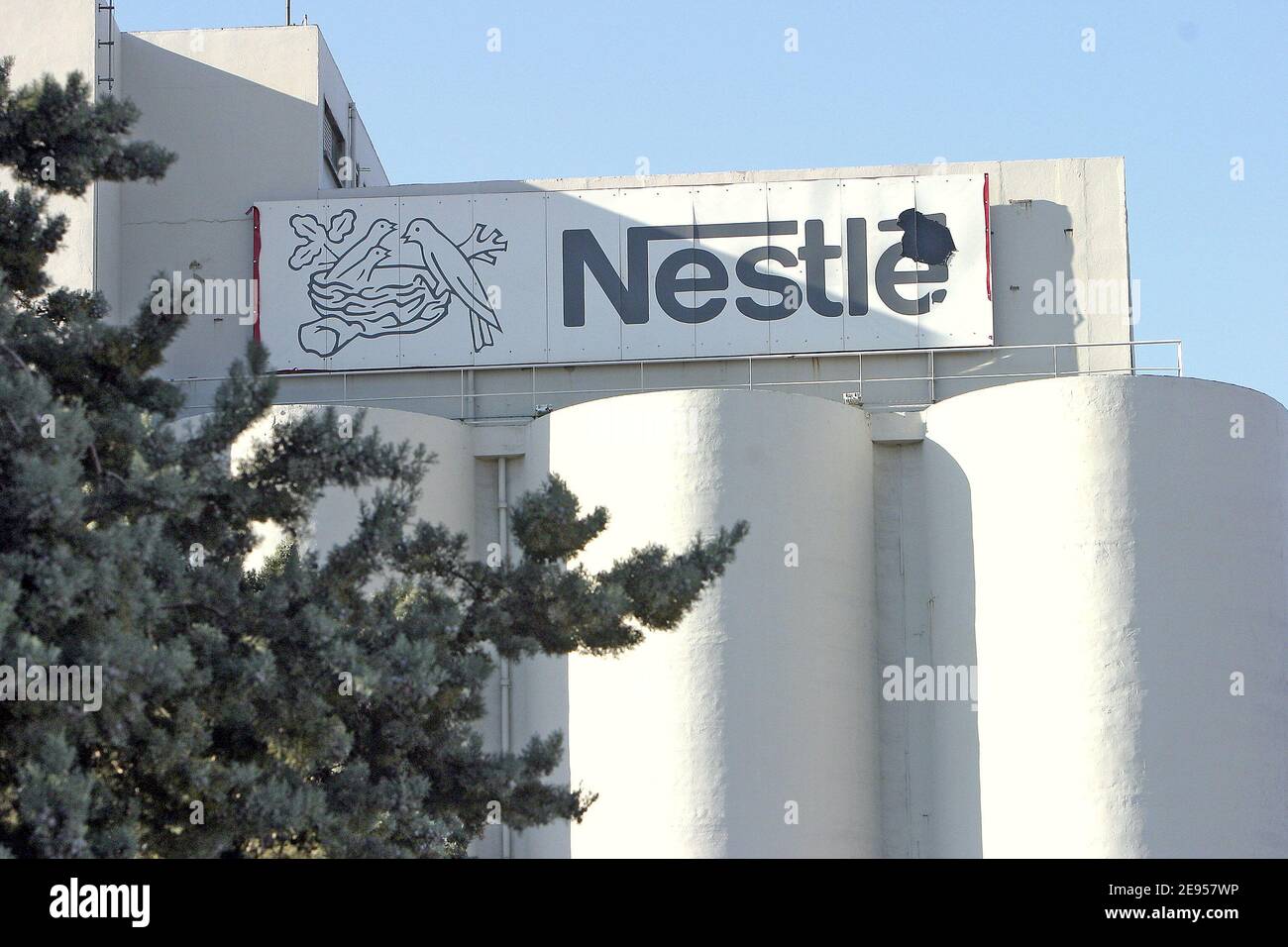 Last meeting of Nestle workers, in Saint Menet factory, near Marseille ...