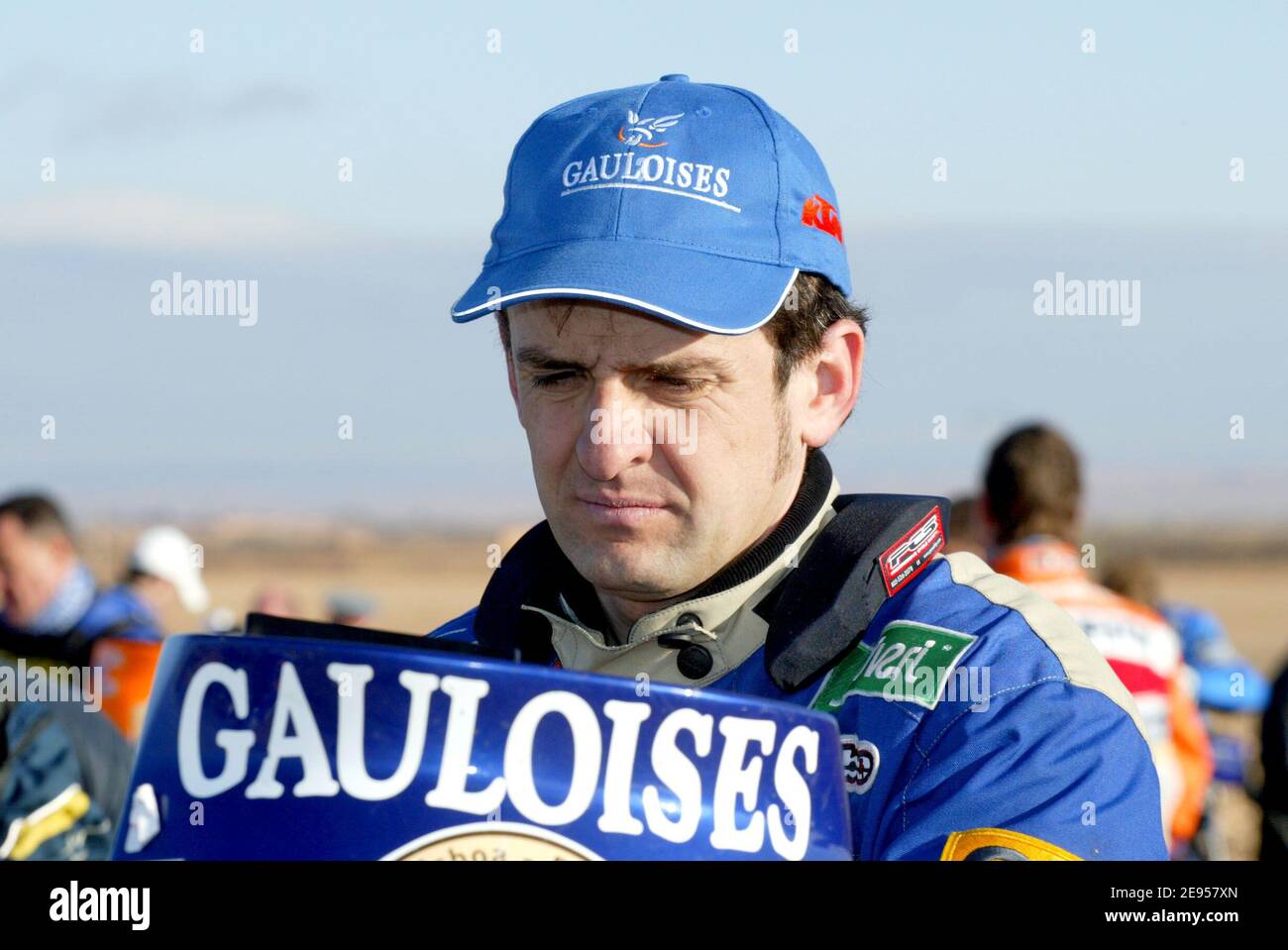 Spanish KTM bike rider Isidre Esteve Pujol during the 28th Dakar in ...