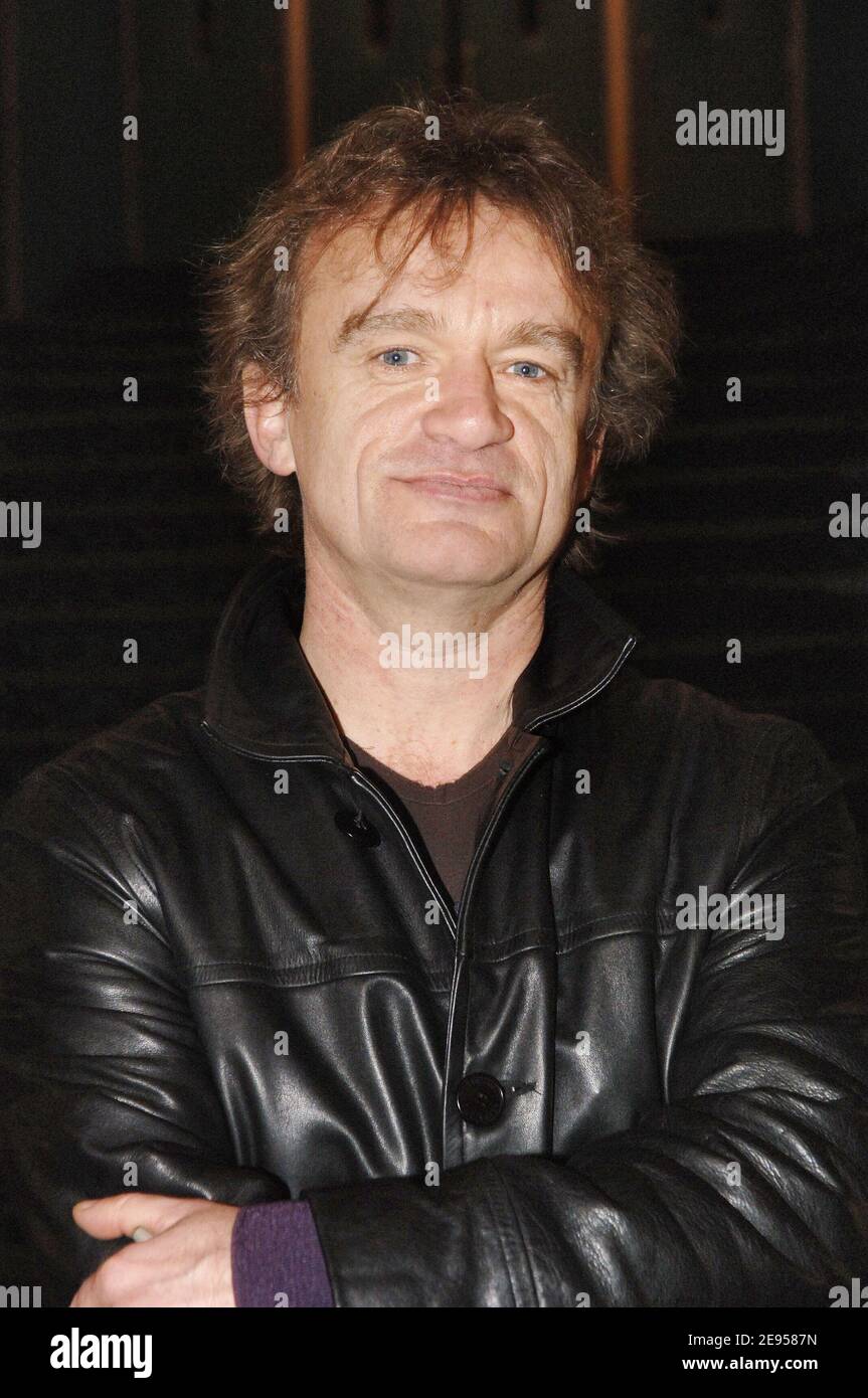 French actor Dominique Pinon attends the press conference of ...