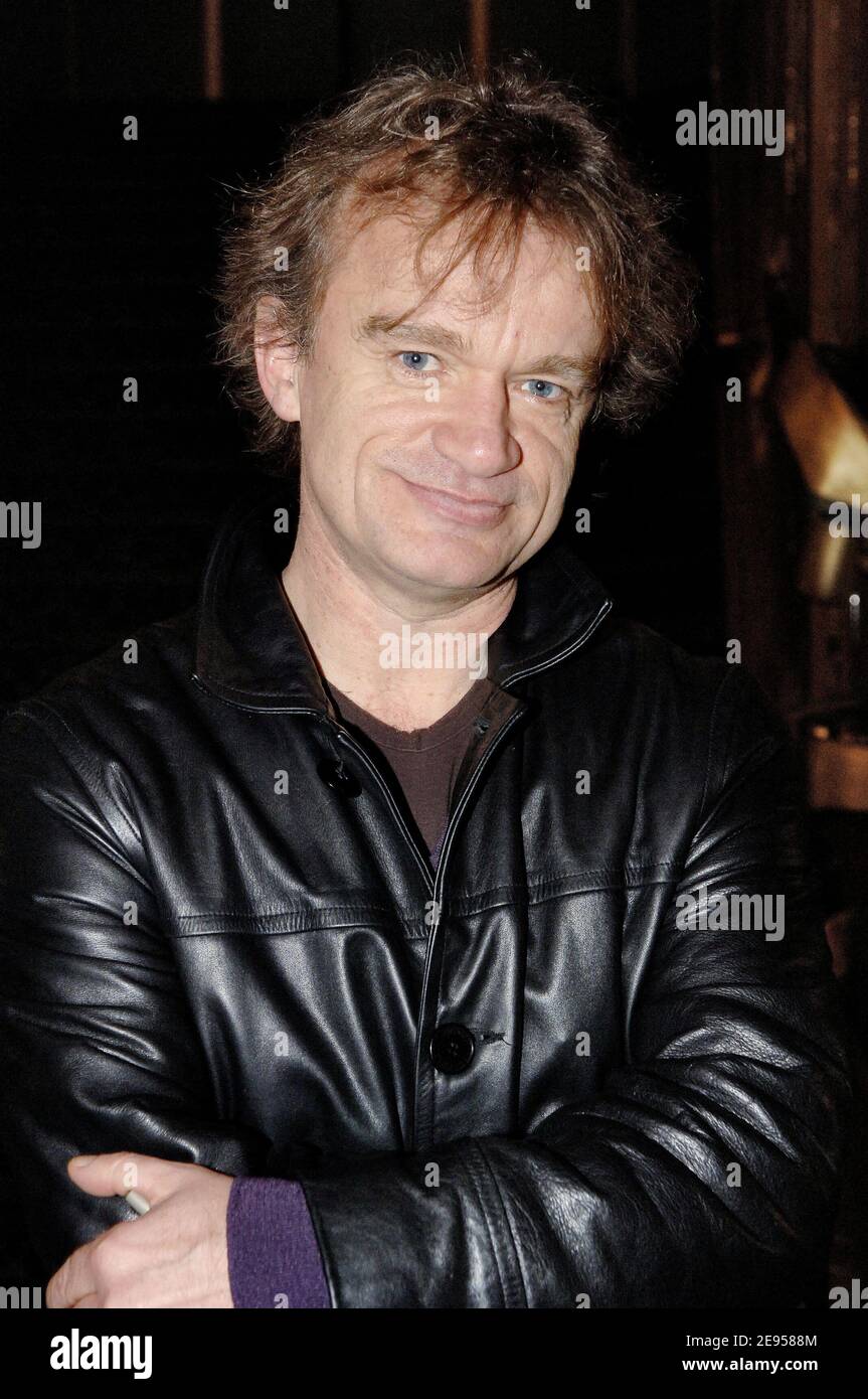 French actor Dominique Pinon attends the press conference of ...