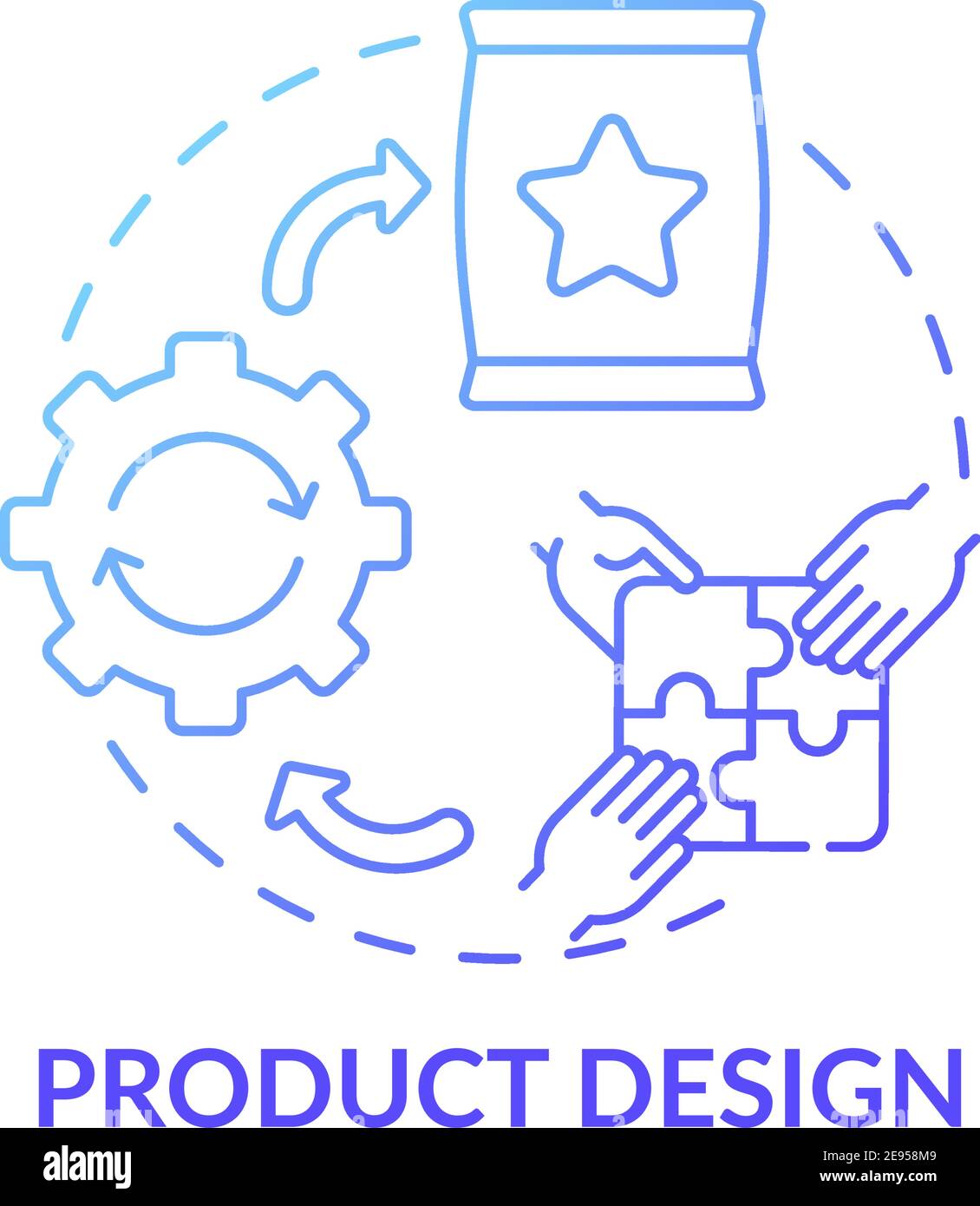 Product design concept icon Stock Vector Image & Art - Alamy