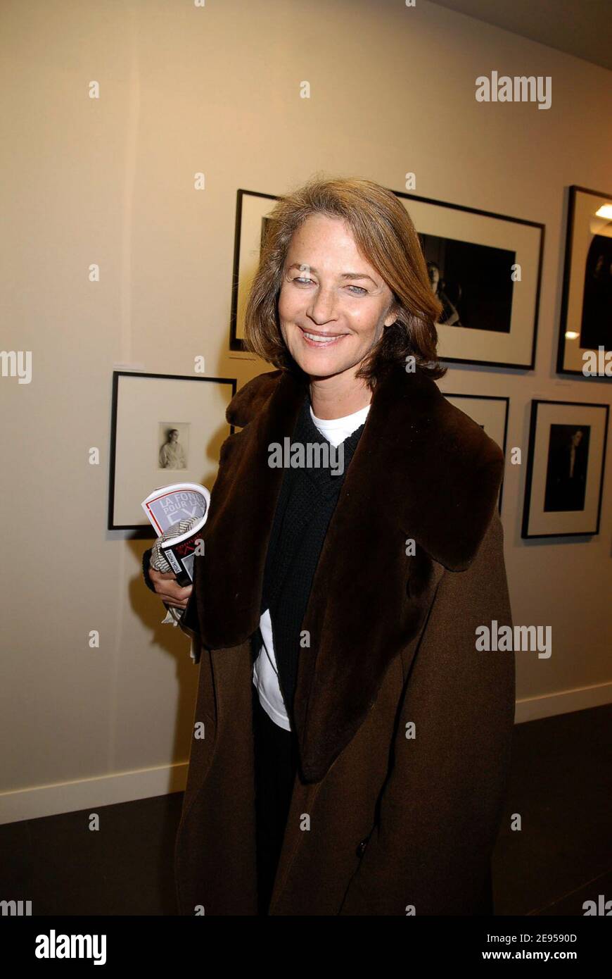 British actress charlotte rampling attends hi-res stock photography and ...