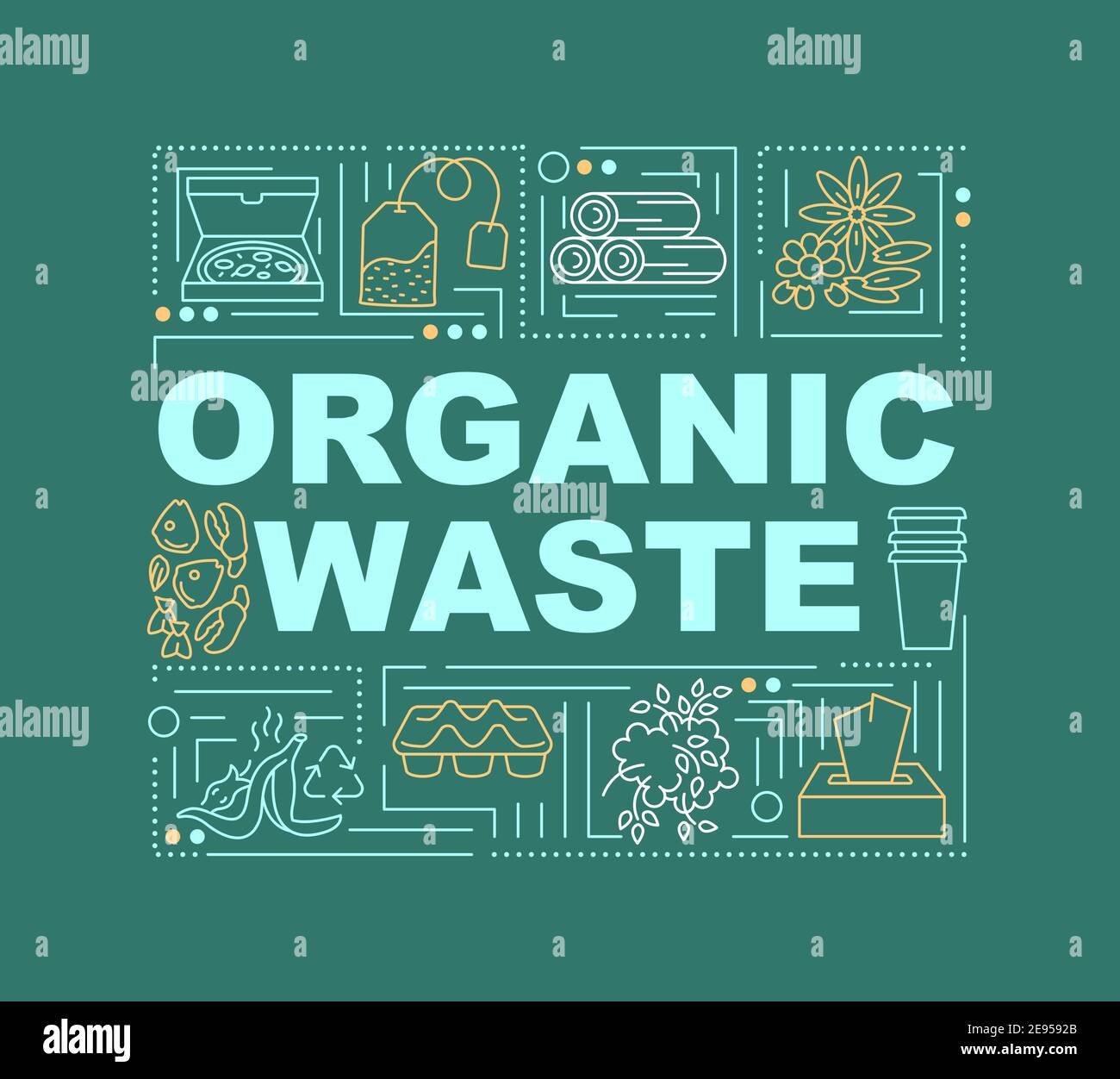 Organic waste word concepts banner Stock Vector Image & Art - Alamy Organic waste word concepts banner Stock Vector Image & Art - Alamy