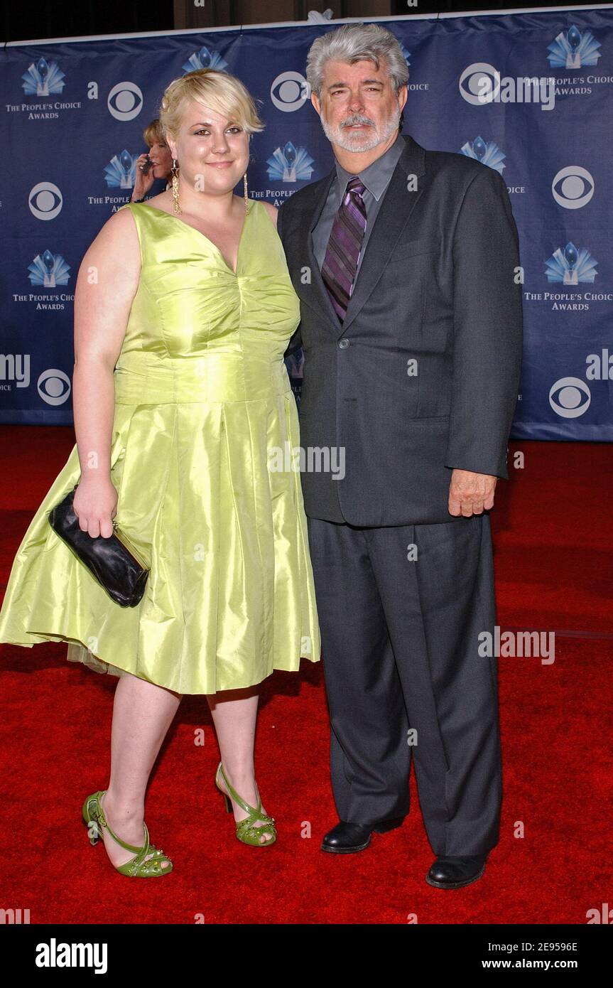 George Lucas and daughter Amanda attend the 32nd Annual People's Choice ...