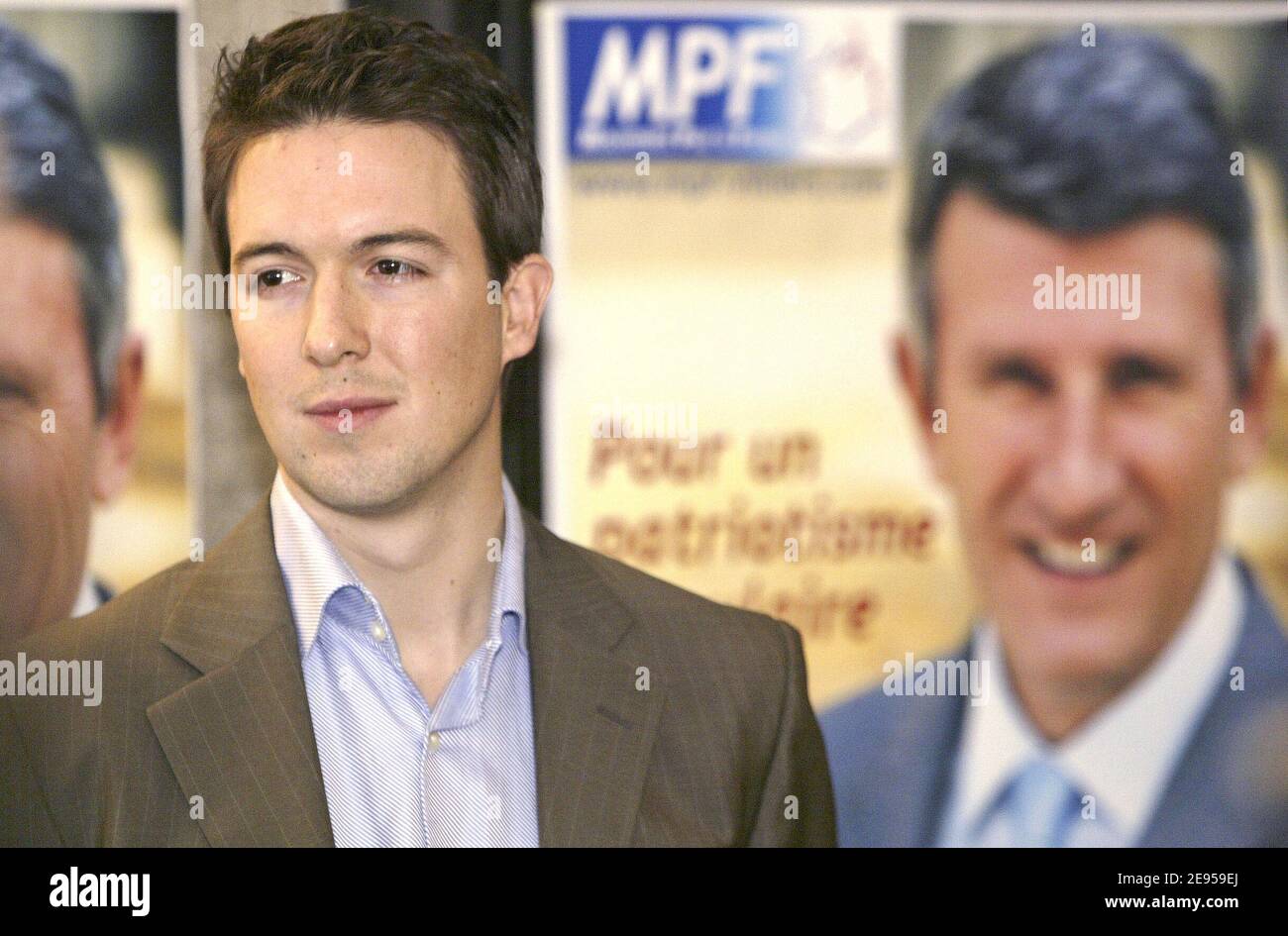 Philippe de villiers portrait hi-res stock photography and images - Alamy