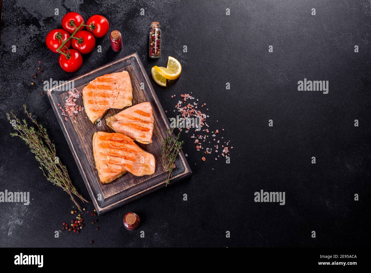Baked fish arctic char hi-res stock photography and images - Alamy