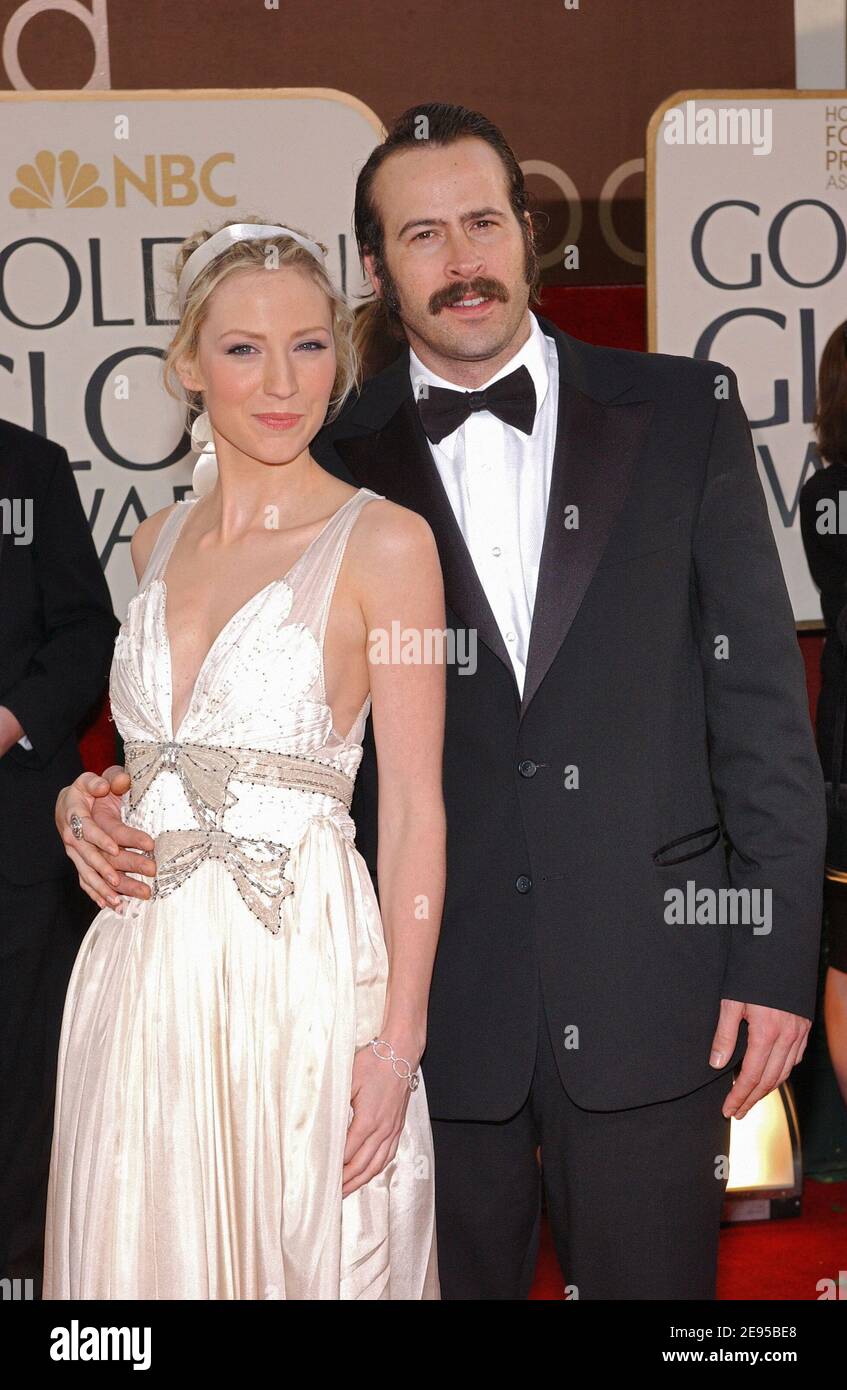 Jason Lee and girlfriend arriving at the 63rd Annual Golden Globe ...