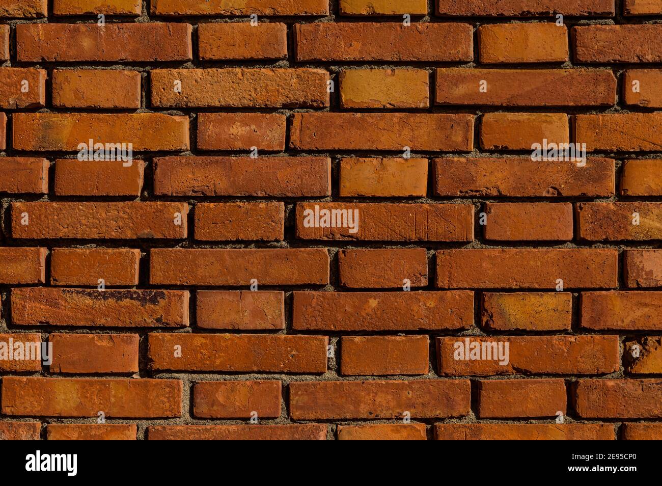 bricks wall coloured and with geometric shapes Stock Photo - Alamy