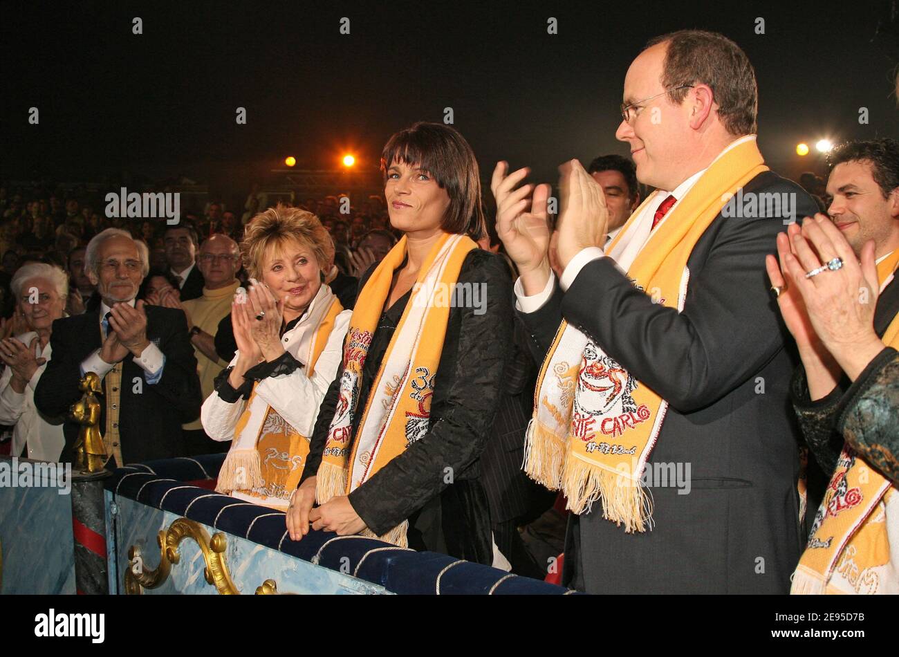 Belgian born singer Annie Cordy, Princess Stephanie of Monaco and ...