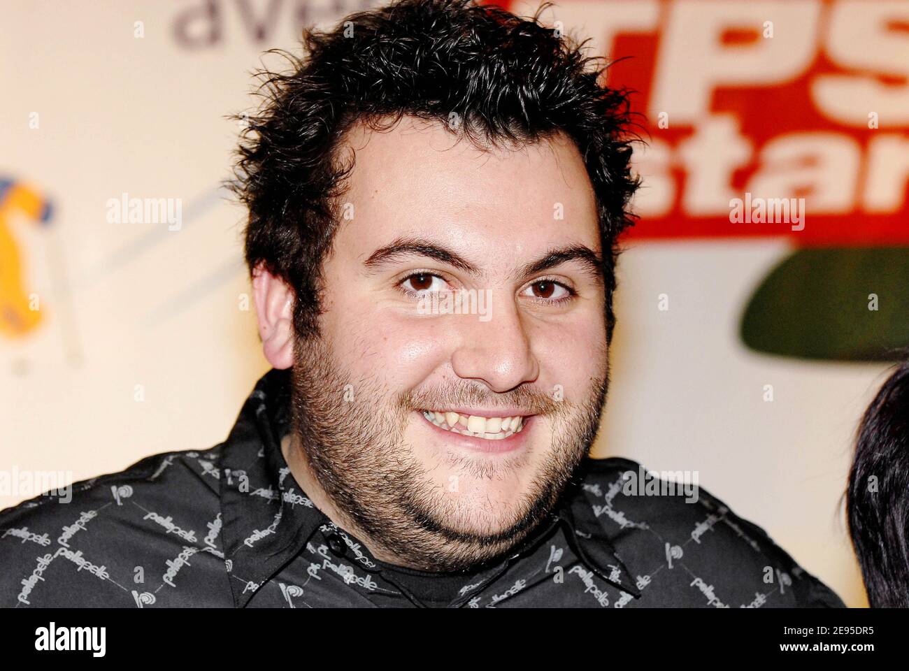 French actor Laurent Ournac poses for photographers during the 9th ...