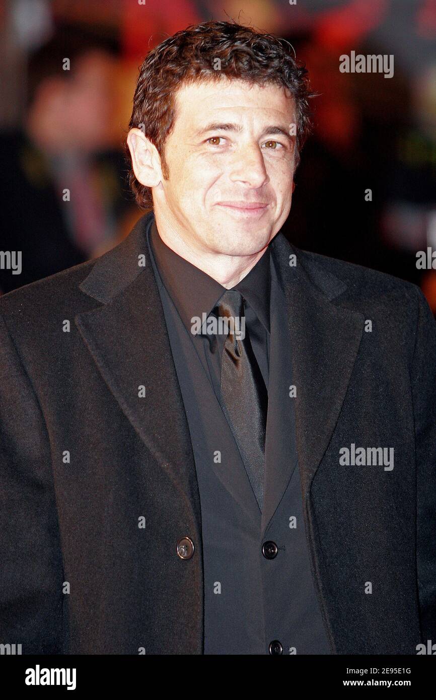 French singer Patrick Bruel arrives at the 7thNRJ Music Awards at the ...