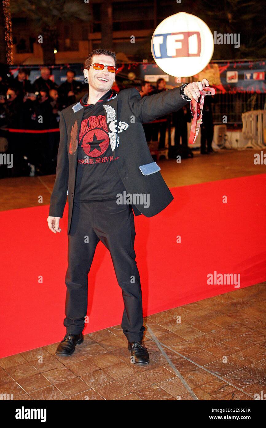 French singer Pascal, from French TV show 'Star Academy' arrives at the ...