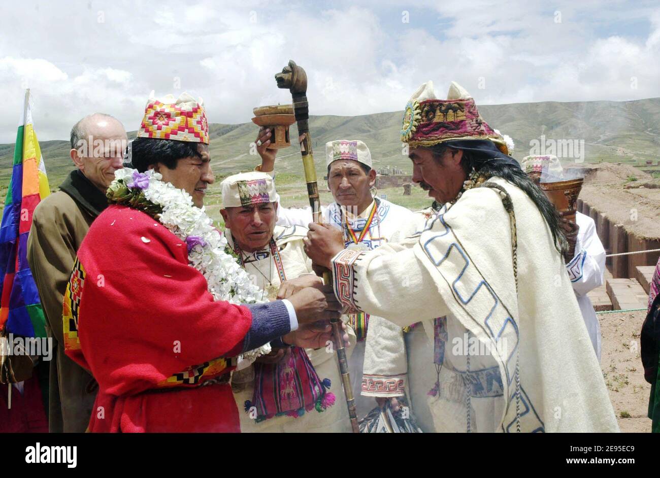 New elected Bolivia President Evo Morales has been crowned supreme ...