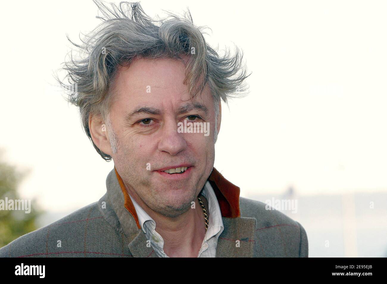 Sir Bob Geldof poses for the photographers in Cannes, France on January ...