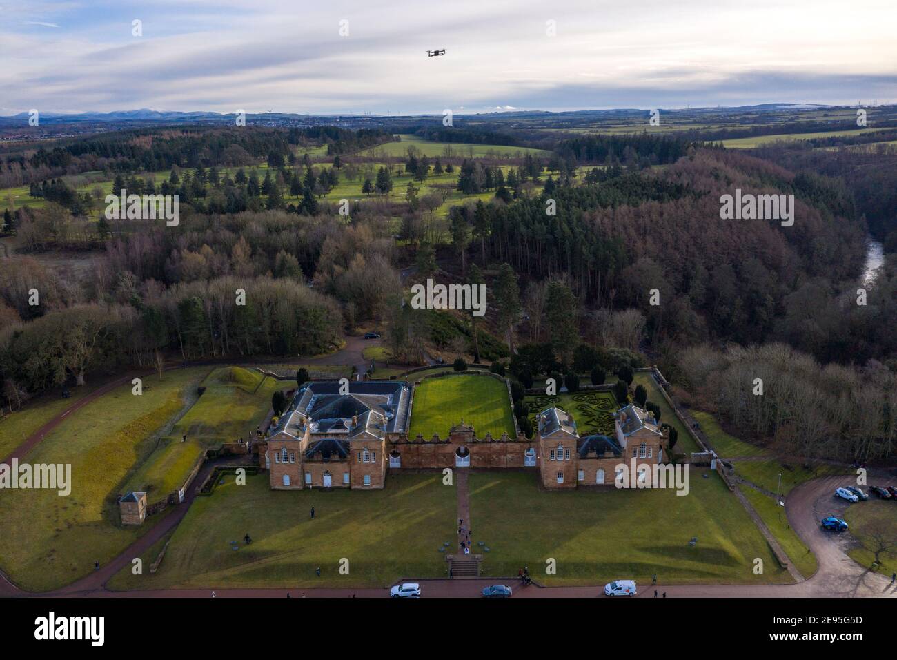 Chatelherault Country Park, Hamilton, Scotland, UK. 2019. Pictured ...