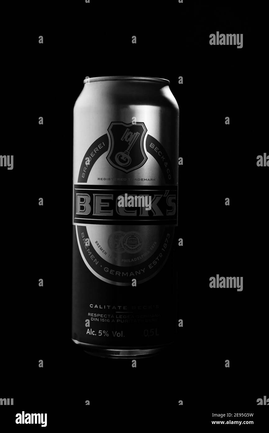 Becks logo Black and White Stock Photos & Images - Alamy