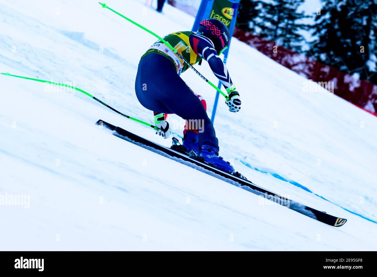 Val Gardena, Italy. 18 December 2020. GOWER Jack of GBR competing in ...