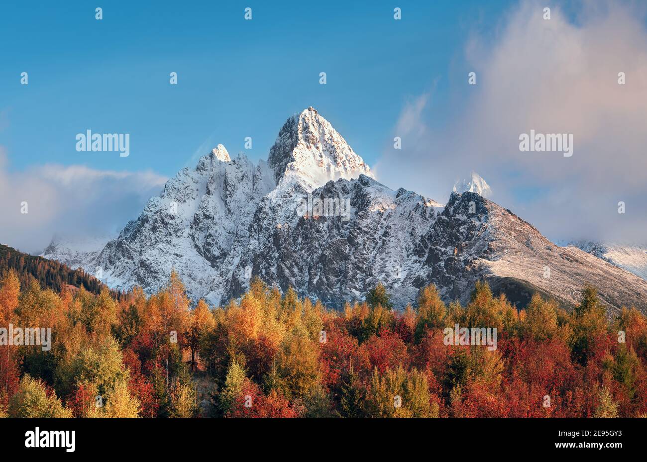 Slowakia , Europe High Tatras mountains national park in Slovakia Stock ...