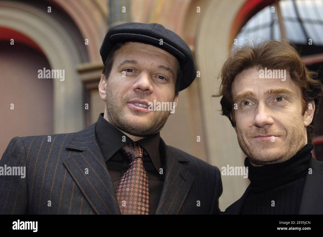 "French actors Samuel Le Bihan and Thierry Fremont attend Francesco ...